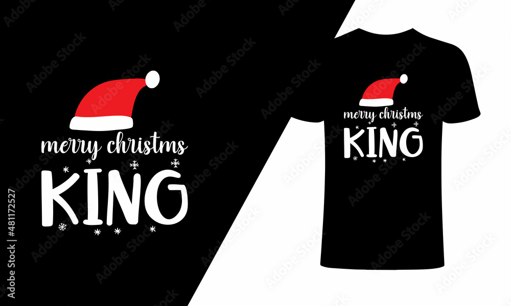 Merry Christmas king, Merry Christmas elegant lettering with nativity ...