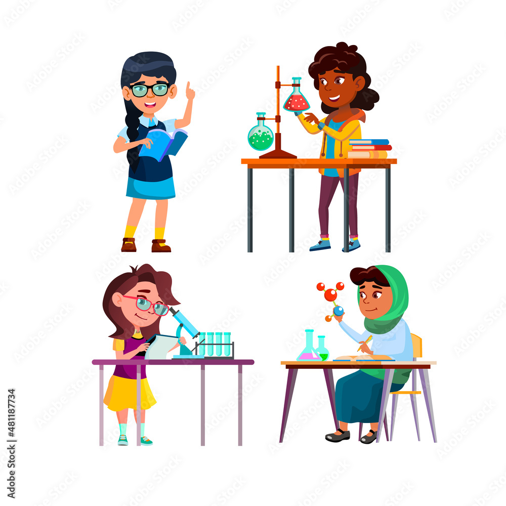 School Laboratory Clipart