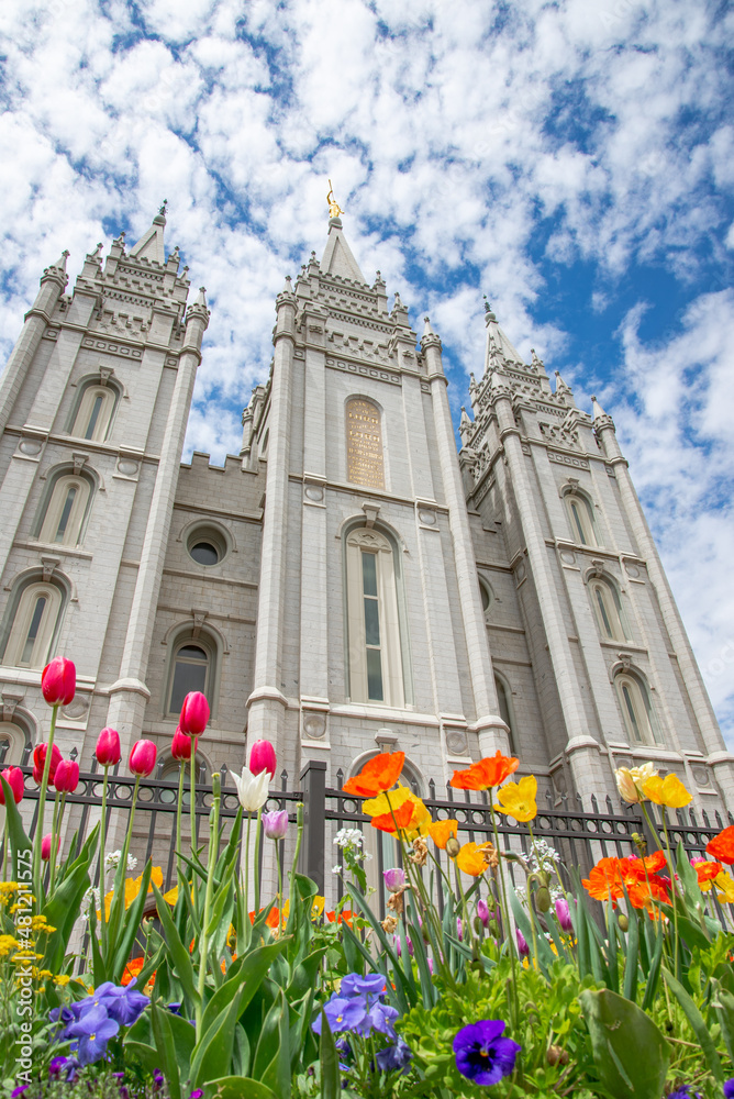 The Church of Jesus Christ of Latter-day Saints Salt Lake City Temple ...