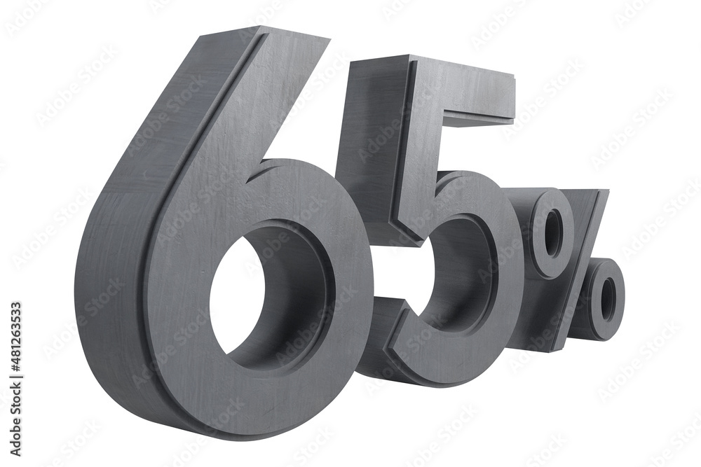 Isolated Logo of Silver Jubilee Anniversary, Metallic Three Dimensional ...