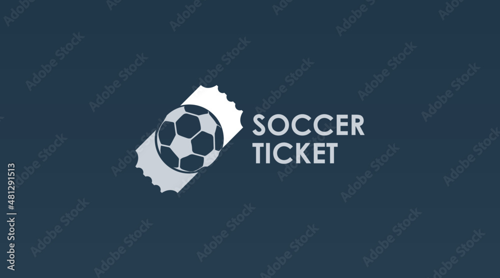 Simple and Unique Ticket Logo Design Concept with Dual Meanings Logo ...
