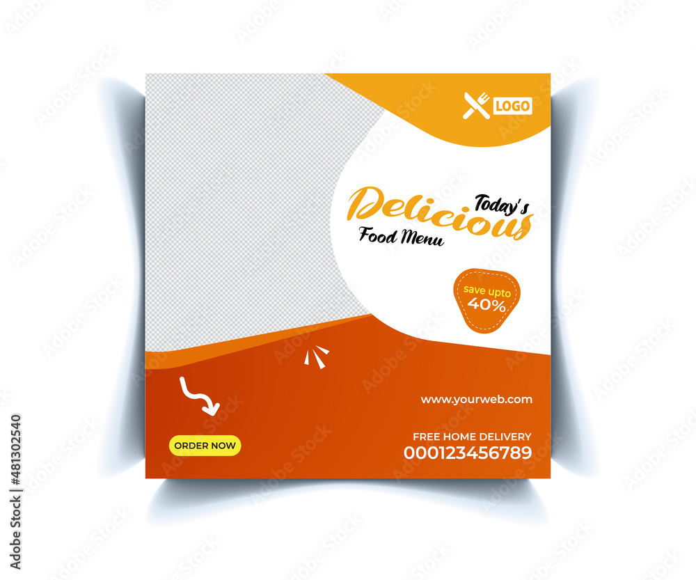 food-menu-banner-social-media-post-editable-social-media-post-template