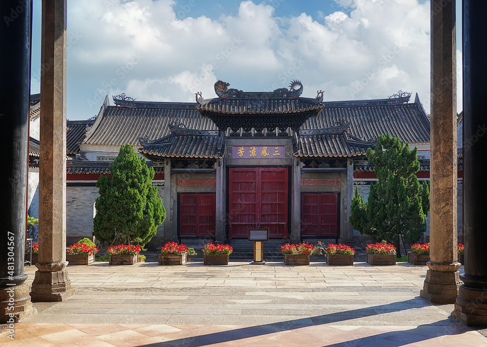 Guangzhou city, Guangdong, China. Shawan Ancient Town of Panyu, the place with 800 years of ...