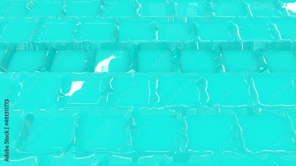 Turquoise smooth surface with white highlights. Beautiful turquoise ...