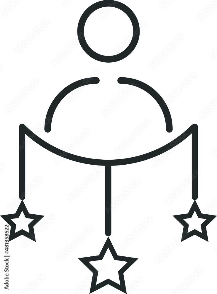 Work experience icon vector, best employee icon Stock Vector | Adobe Stock