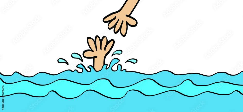 Drowning Clip Art