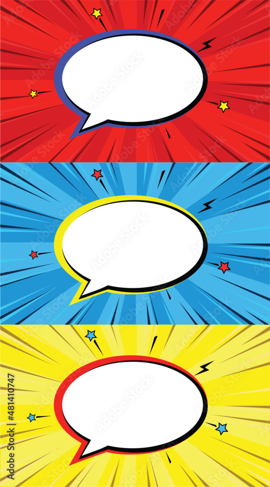 Marvel Comic Speech Bubble