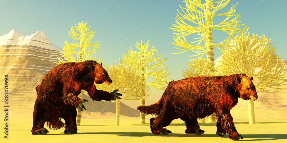 Megatherium Animals - Megatherium was a Giant Ground Sloth that lived ...