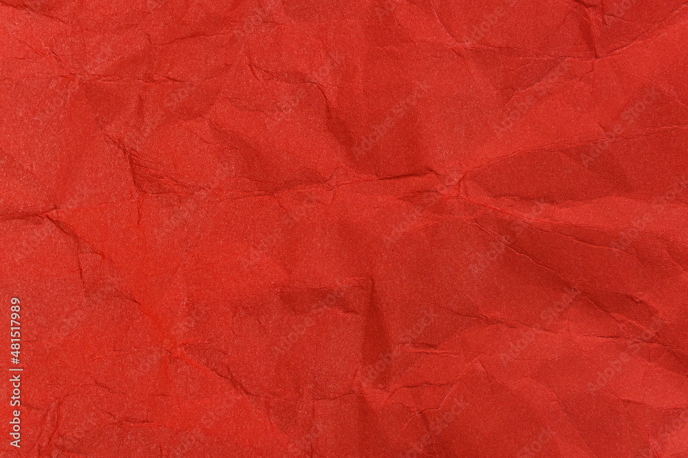 texture matte red crumpled paper background. paper textures and ...