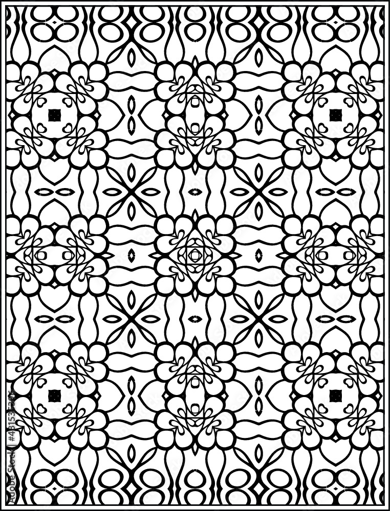 Coloring book coloring page kdp interior Premium Vector Stock Vector ...