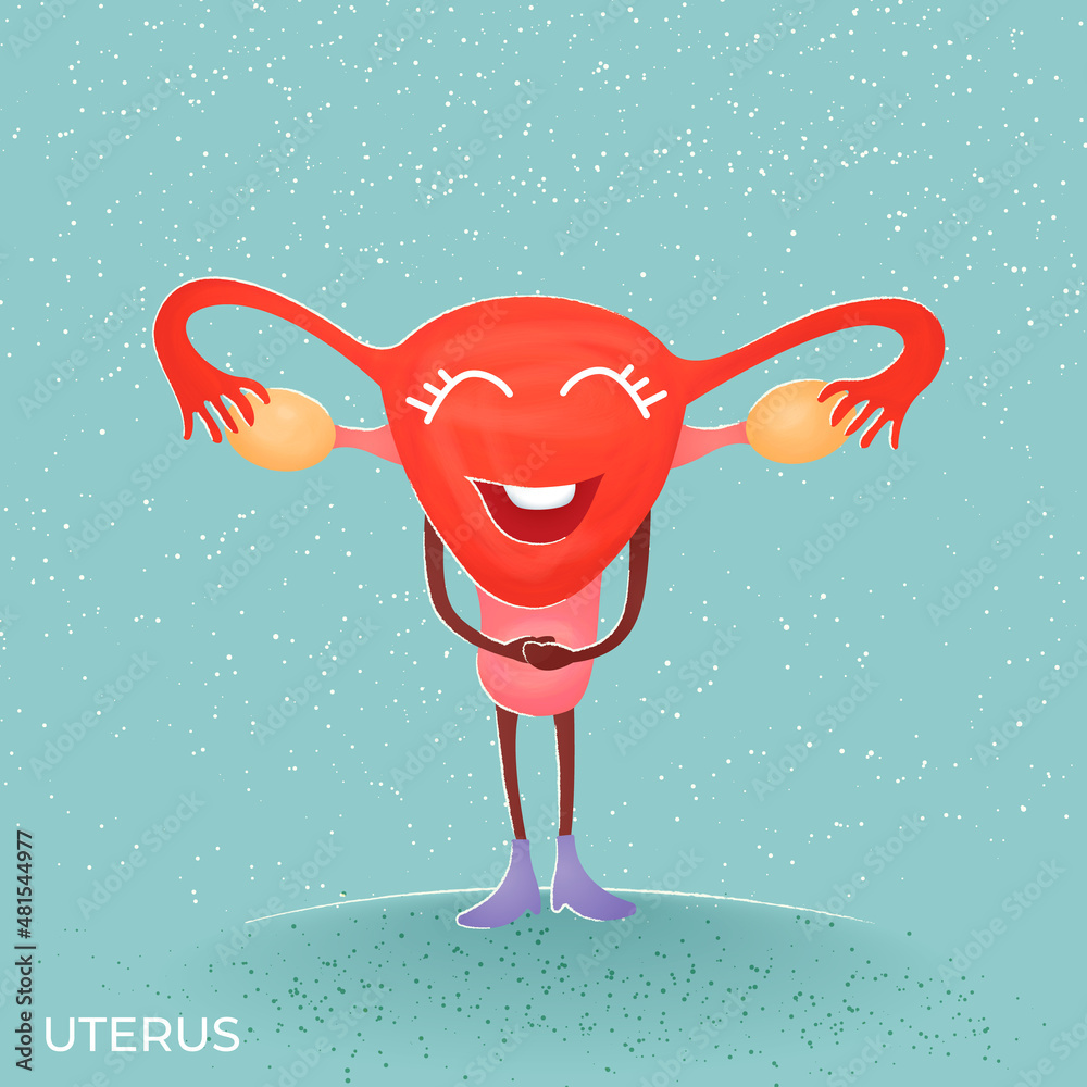 funny illustrations anatomical image of human organs Stock Vector ...