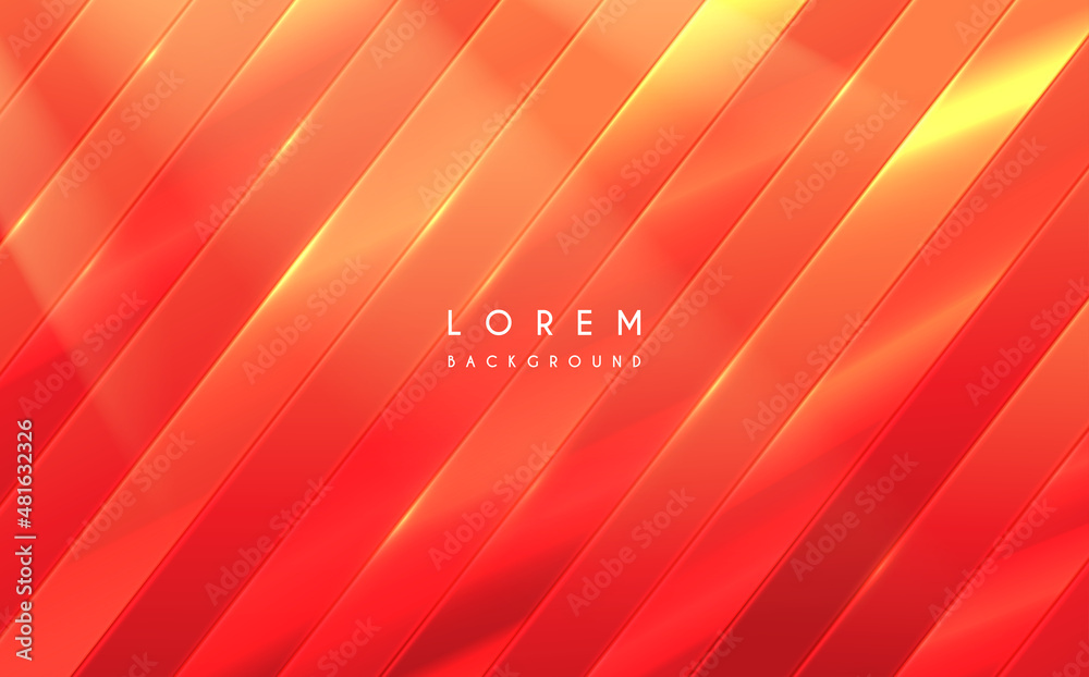 Abstract red lines background with light effect Stock Vector | Adobe Stock