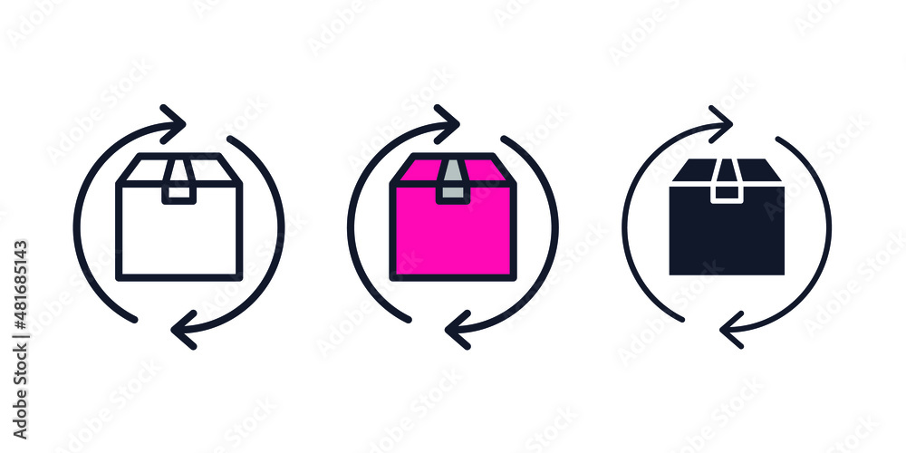 return icon symbol template for graphic and web design collection logo ...