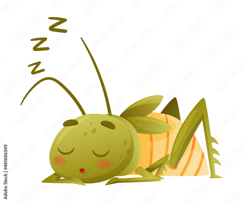 Funny Sleeping Cartoon Characters