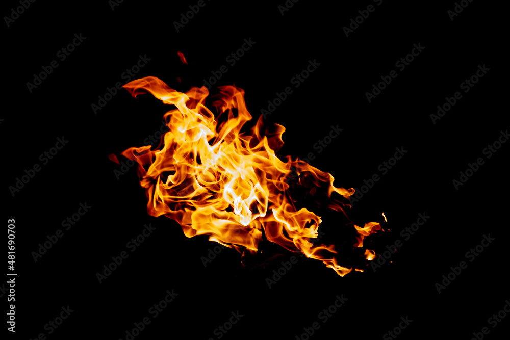Fire flame texture. Burning material backdrop. Burn effect pattern ...