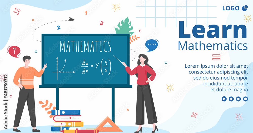 Learning Mathematics Education and Knowledge Post Template Flat ...