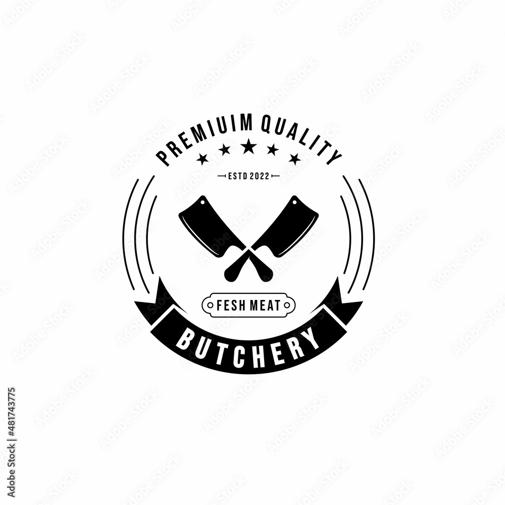 The Butchery - vintage logo concept. Logo of Butchery meat shop with ... The Butchery - vintage logo concept. Logo of Butchery meat shop with ...