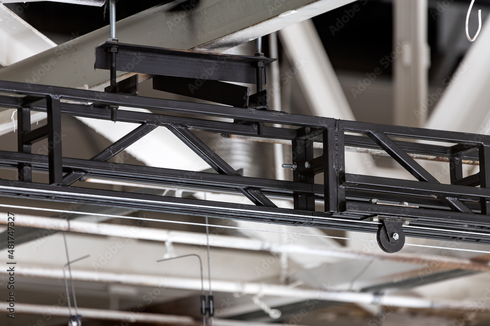 concert system of spotlights and other installations, installed on the ...