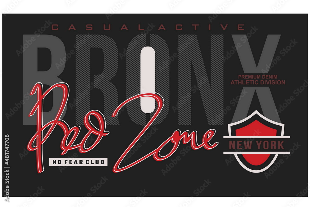 Bronx lettering hands and art slogan motivational quote typography ...
