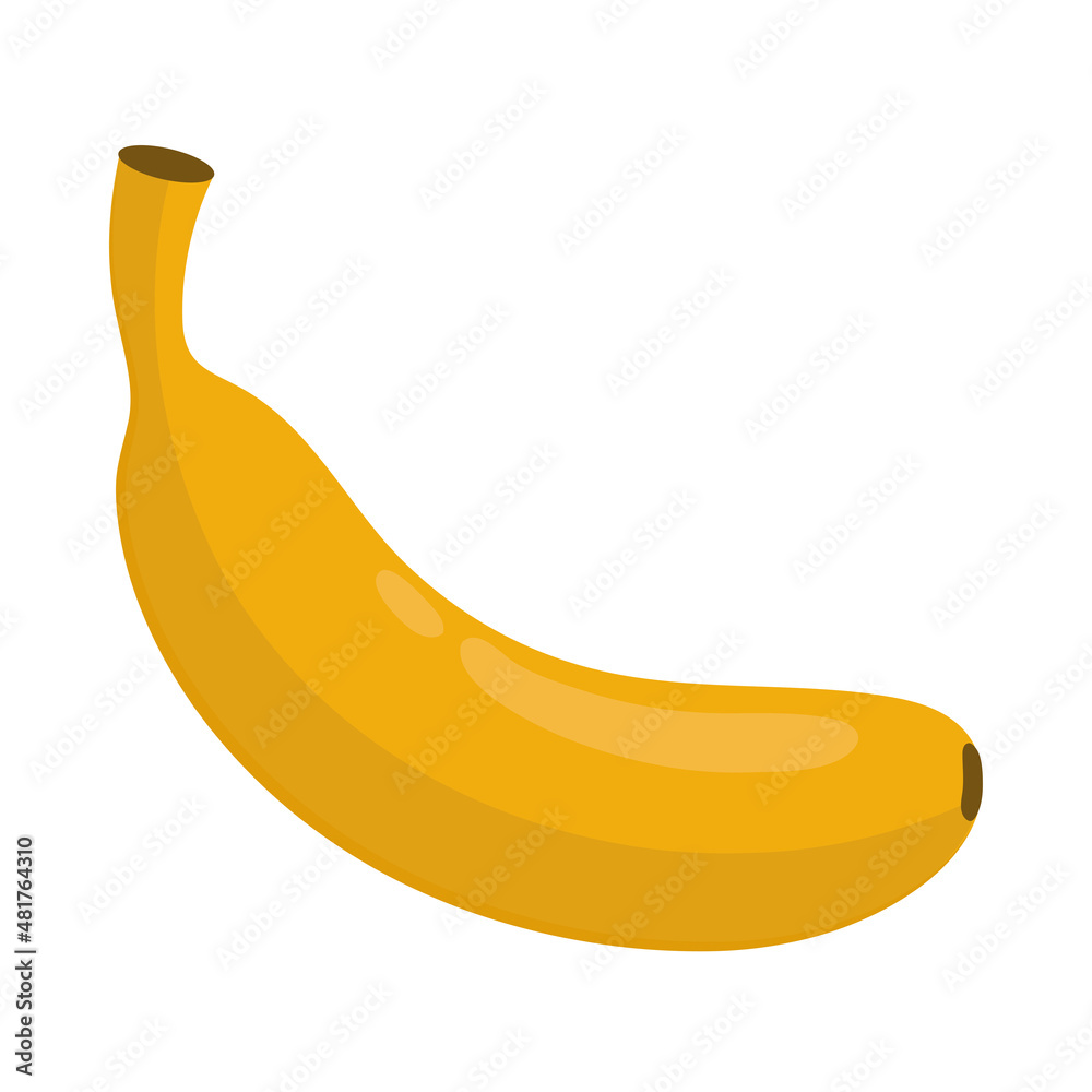 banana fruit icon Stock Vector | Adobe Stock