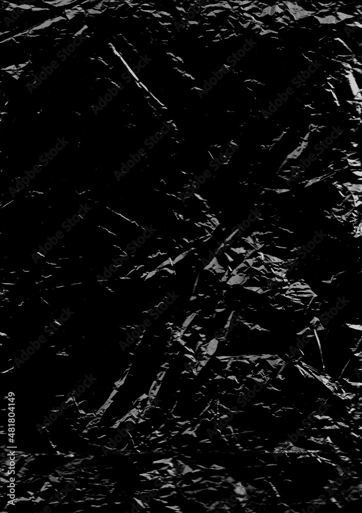 crumpled plastic texture Stock Photo | Adobe Stock