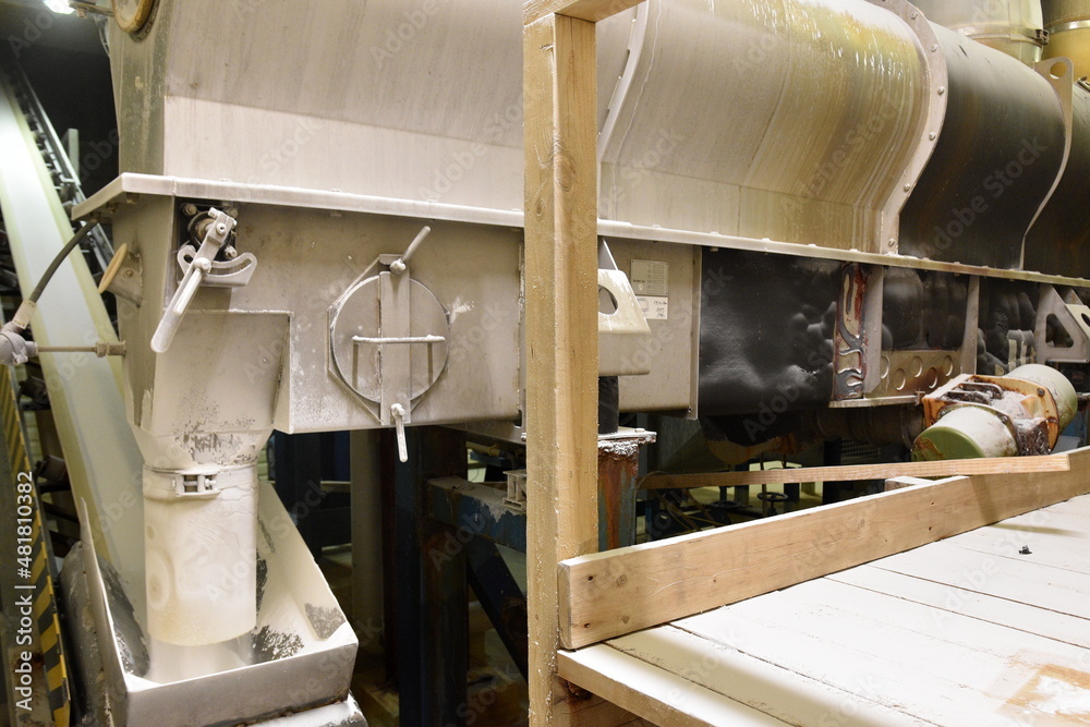 Poland, Wieliczka Salt Mine, Salt mill, production, technological ...