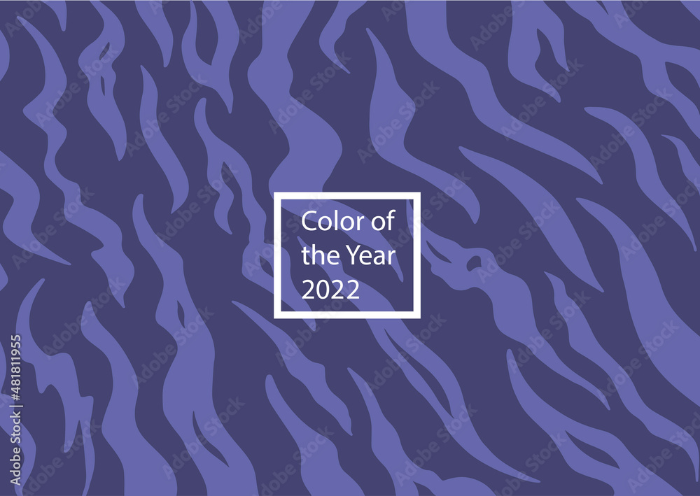 The concept of trendy colors in an abstract form. The colors of 2022 ...