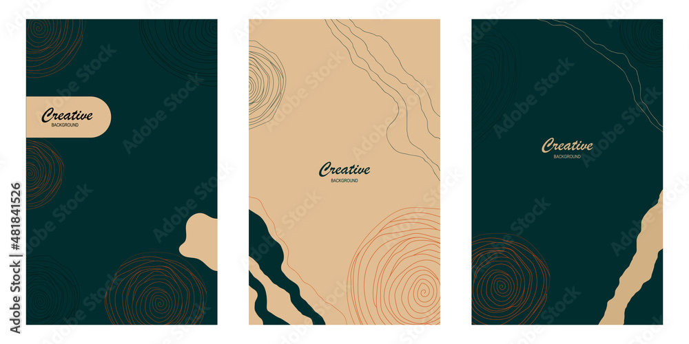 abstract trendy texture creative background templates minimalist ...