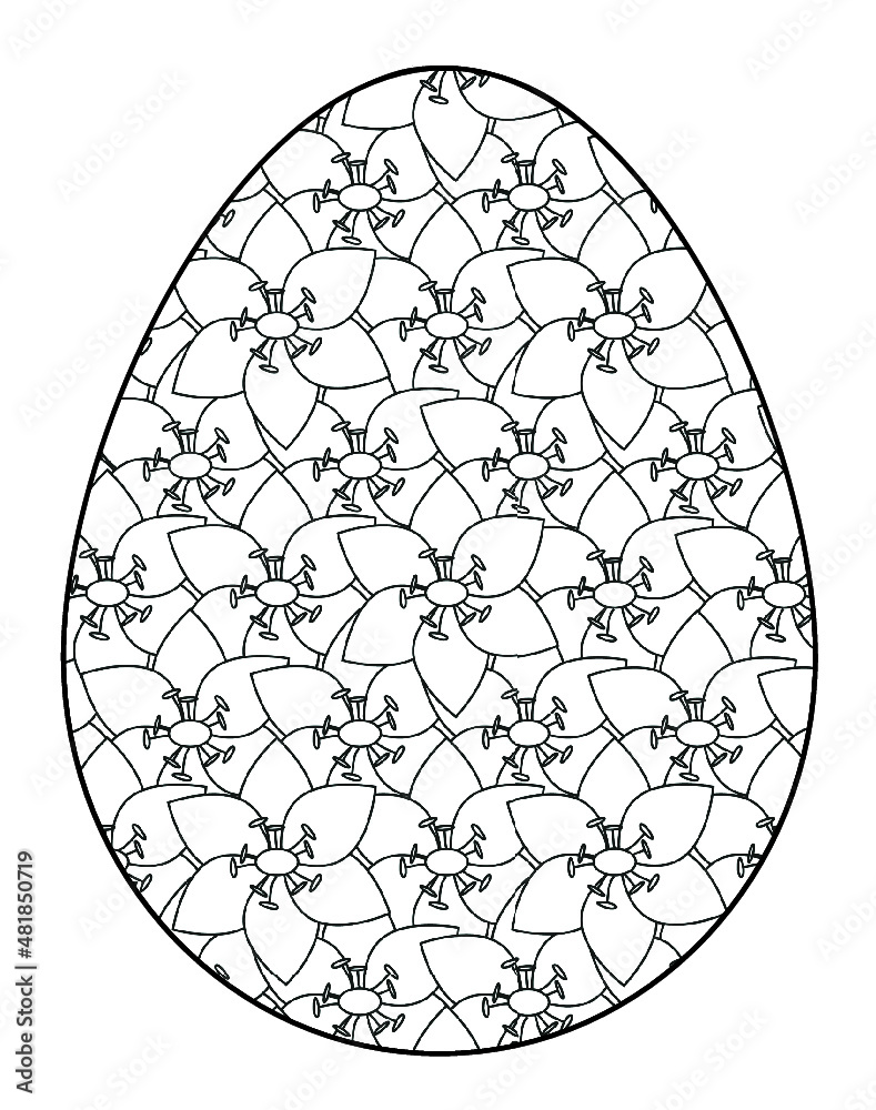 Easter coloring pages for adults, coloring pages for adults, Adult ...
