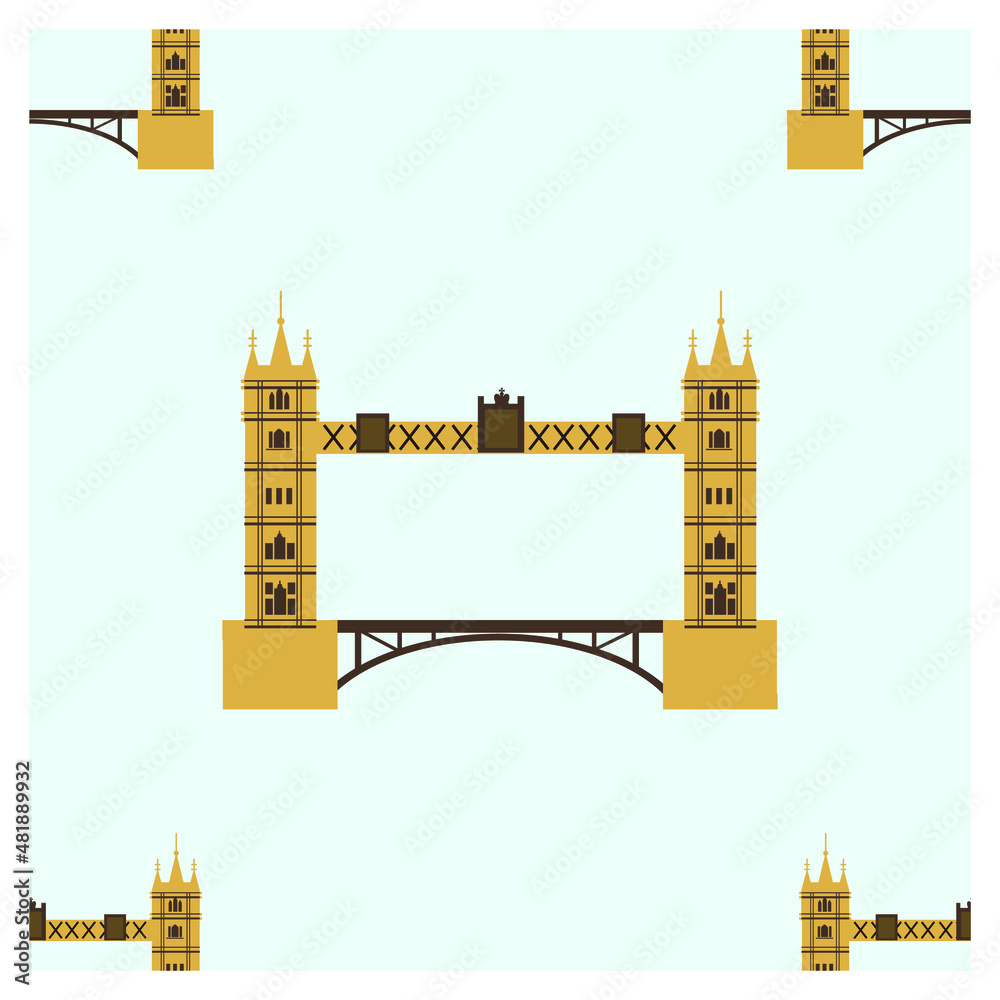 Seamless London cultural icon recognised all over the world. It is one ...