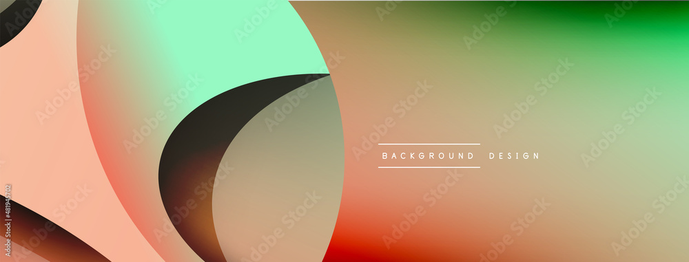 Original graphic wallpaper. Essential complex background. Movement ...