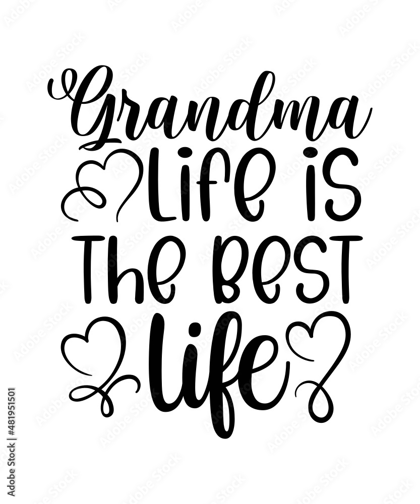 Grandma Svg Bundle, Granny Svg, Grandkids Svg, Grandmother Svg, Blessed ...
