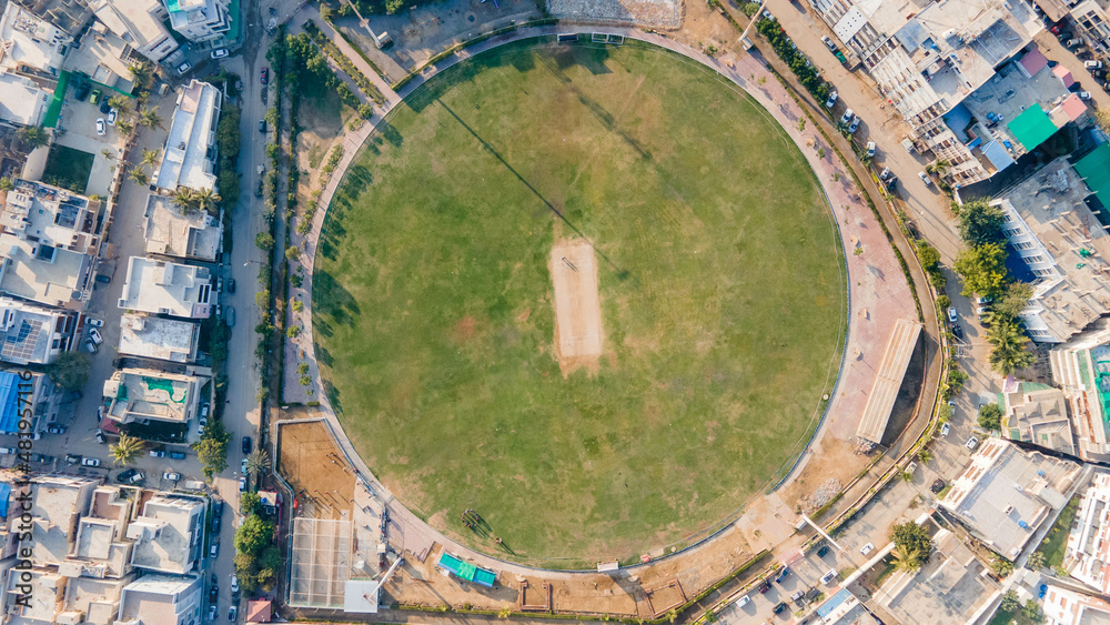 Cricket Ground Stock Photo | Adobe Stock
