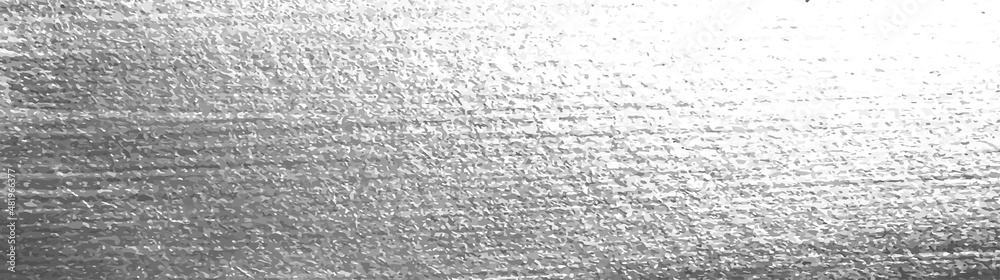 Silver foil texture metal background. Silver glitter paint brush stroke ...