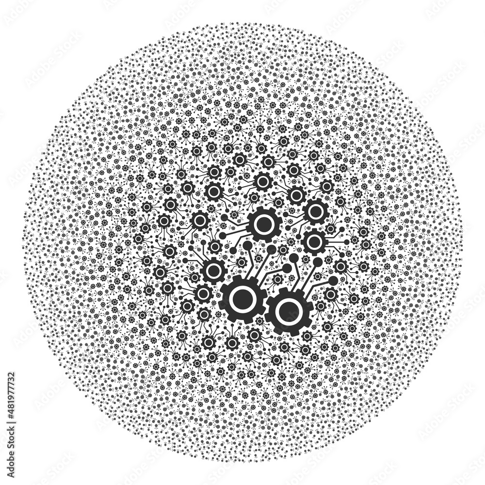 Gear connectors items are organized into round group. Gear connectors ...