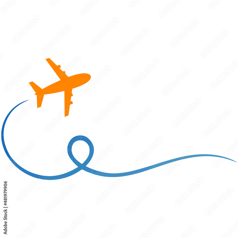 airplane icon, aeroplane vector, aircraft at the airport, flight and ...