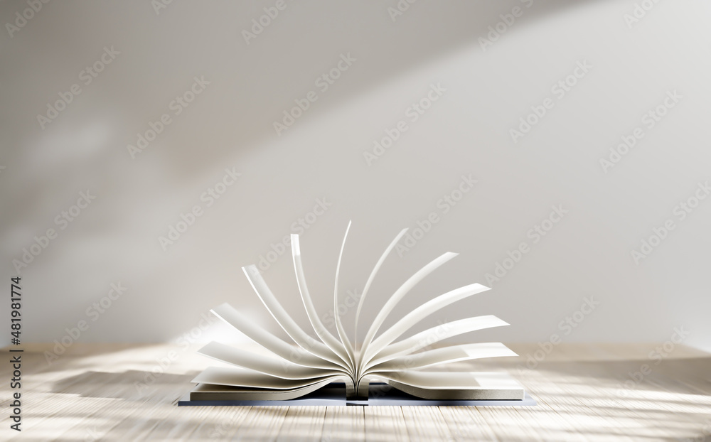 3d rendering, graduation cap and stack of books, concept Stock ...
