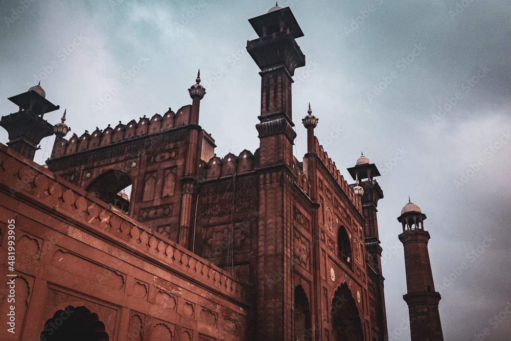 Badshahi Mosque Stock Photo | Adobe Stock
