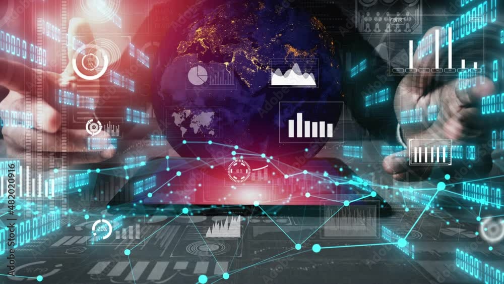 Big Data Technology for Business Finance Analytic conceptual. Modern ...