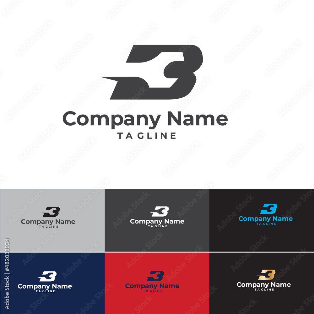 Letter B Mechanical Logo template Stock Vector | Adobe Stock