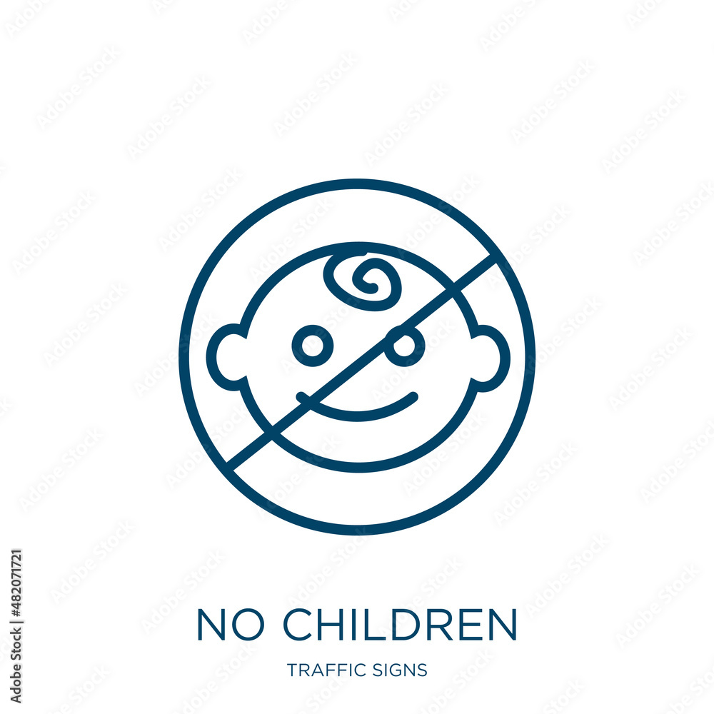 No Children Icon