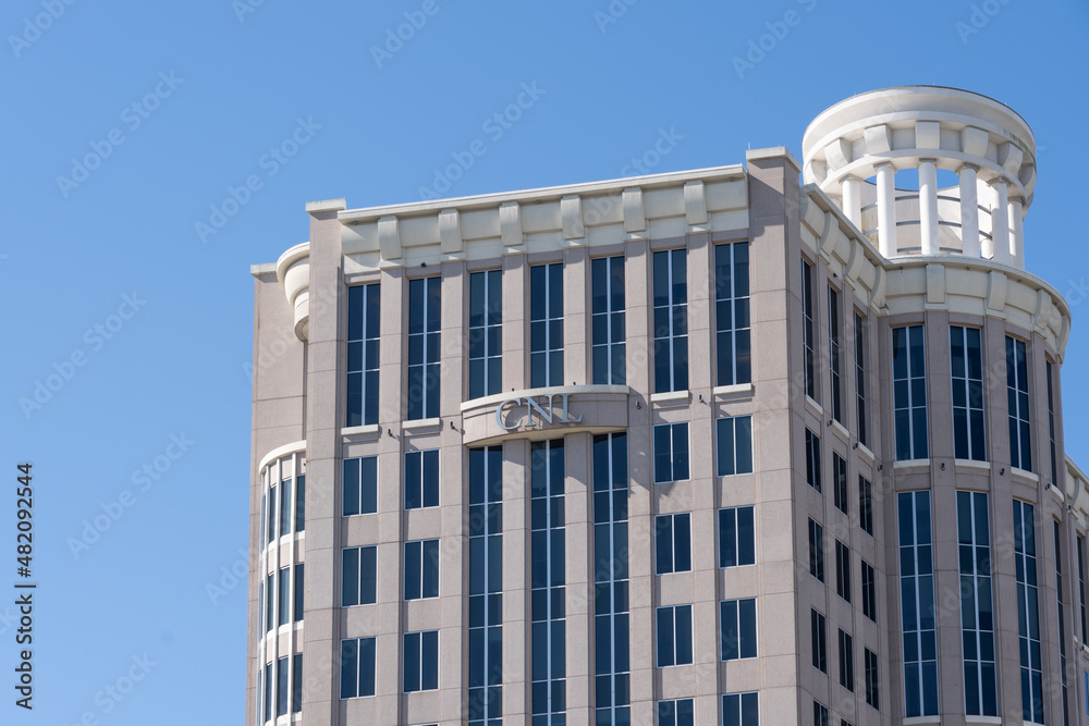 Foto de Orlando, Florida, USA - January 20, 2022: CNL headquarters in ...