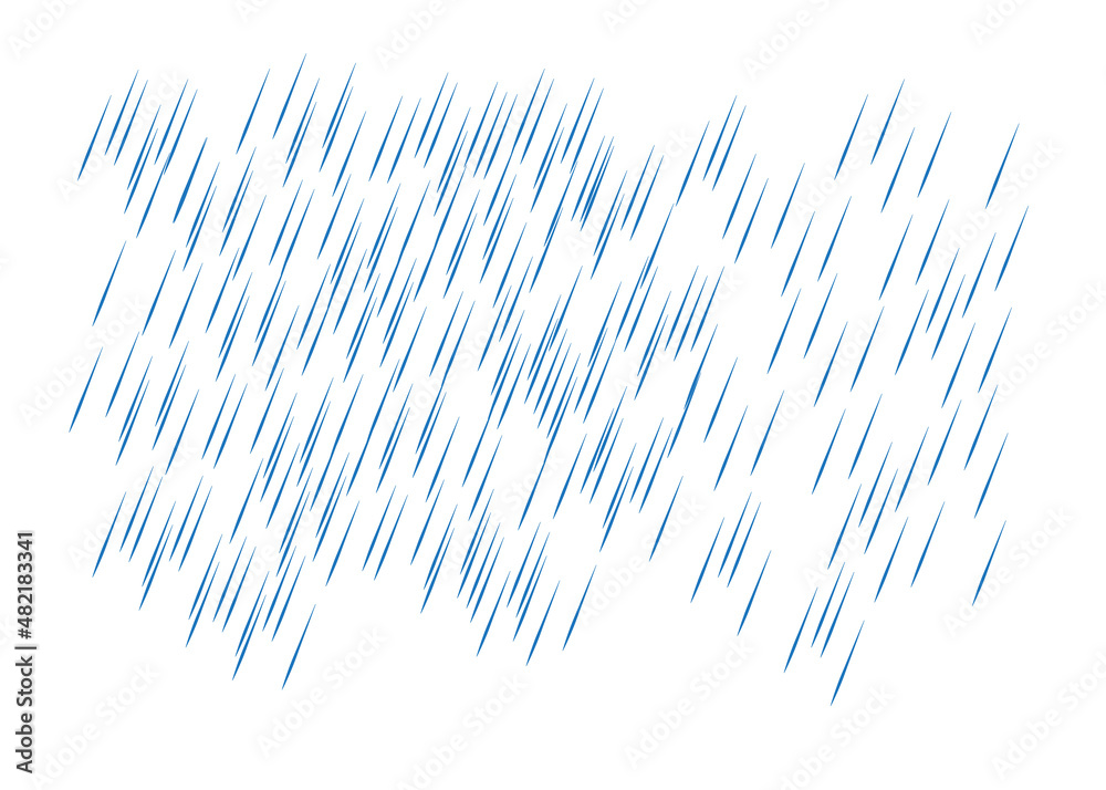Rain transparent background. Water drops rainfall vector pattern Stock ...