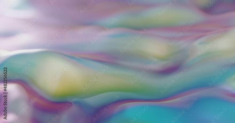 Iridescent vibrant paint flow. Abstract art fluid transition, Color ...