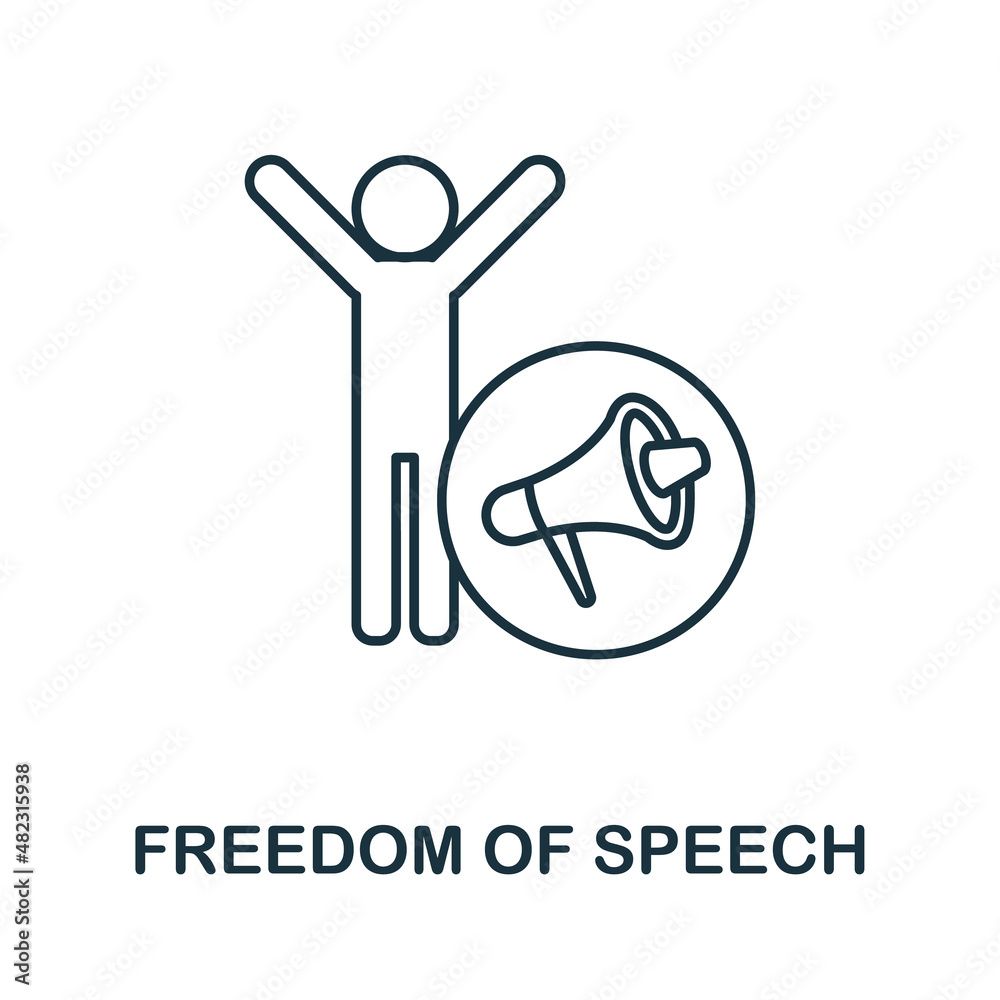 Freedom Of Speech Symbol
