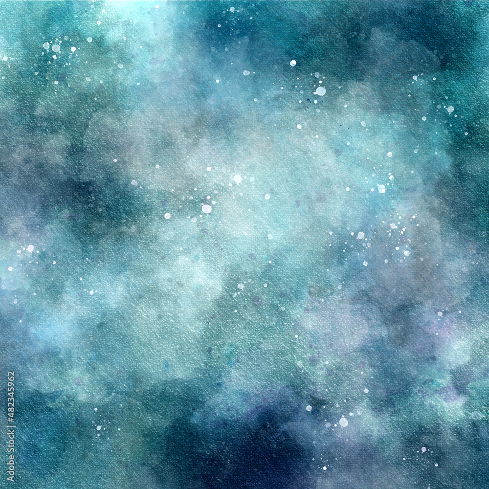 Watercolor Stars