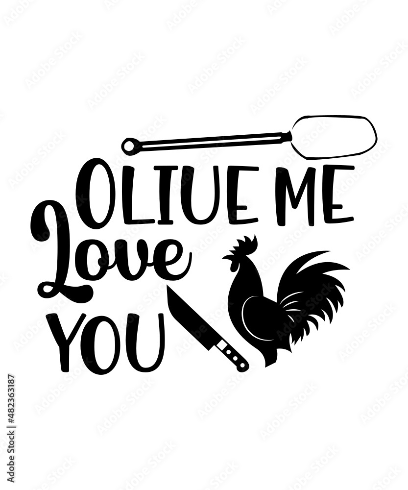 Kitchen SVG Bundle, baking svg, cooking svg, chef svg, hand lettered ...