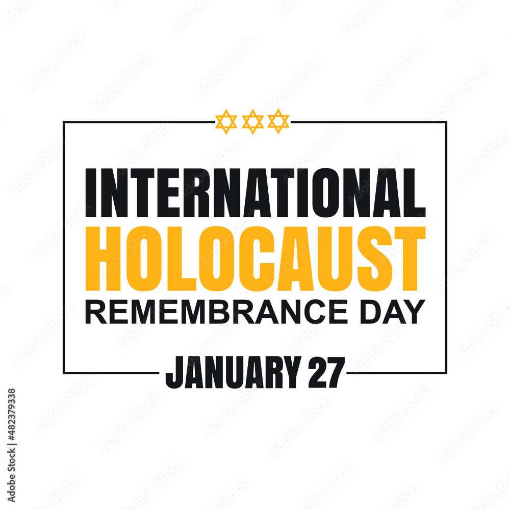 International holocaust remembrance day 27 january, Yellow Star of ...