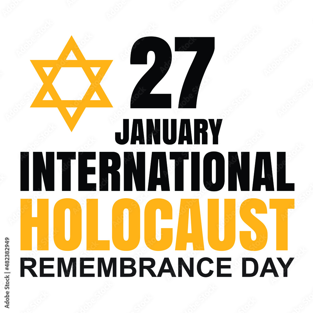 International holocaust remembrance day 27 january, Yellow Star of ...