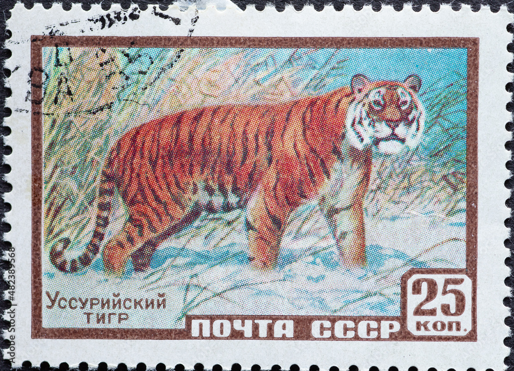 Poster Soviet Union, USSR - circa 1959 : a postage stamp from Soviet ...